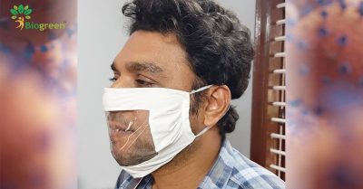 [Exclusive] Biogreen develops a transparent biodegradable face mask ...