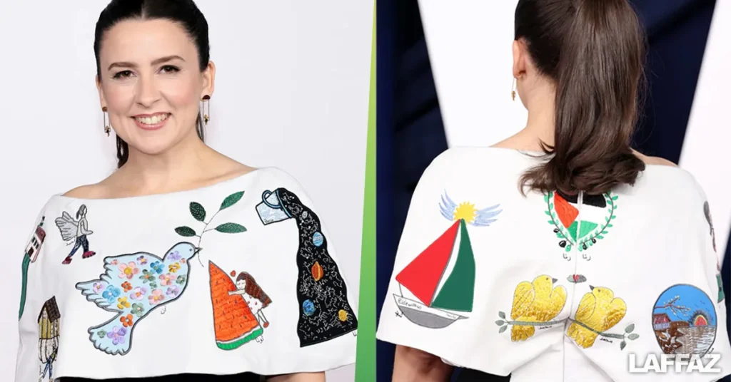 Ms. Rachel Honors Gaza’s Children With Heartfelt Dress at Glamour Women ...